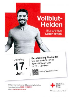 Blutspendeaktion am 17.06.2025 am Berufskolleg Stadtmitte ...